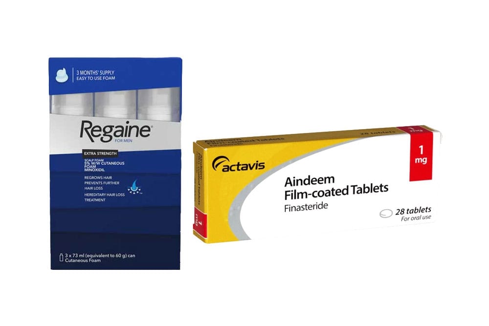 Finasteride And Regaine Hair Loss Bundle | LloydsPharmacy Online Doctor UK